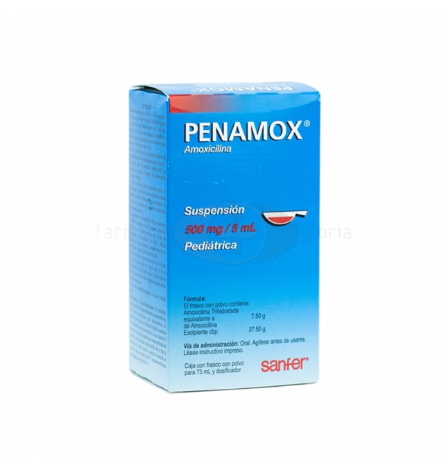 PENAMOX PEDIÁTRICO 500 MG SUSPENSIÓN CON 75 ML