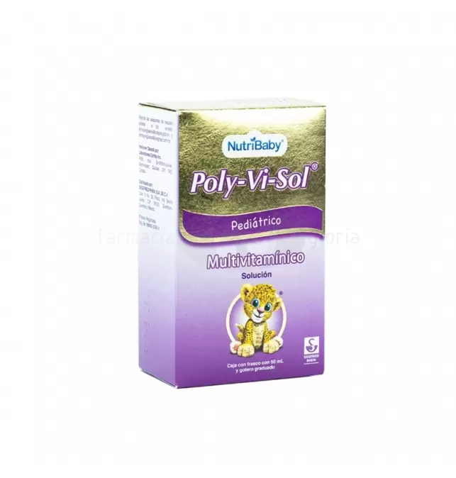 Poly-Vi-Sol Pediátrico Gotas 50 ML - Excelente Precio