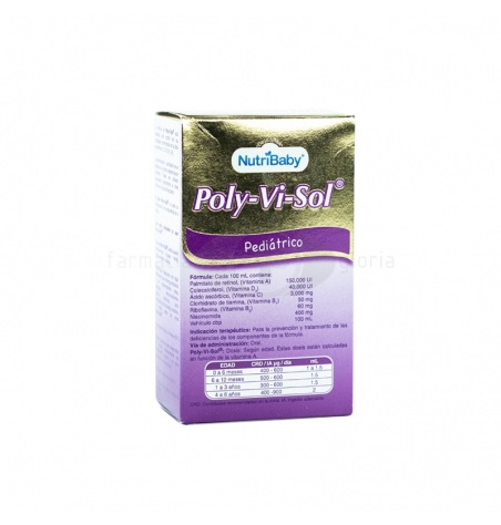POLY-VI-SOL PEDIÁTRICO GOTAS CON 50 ML