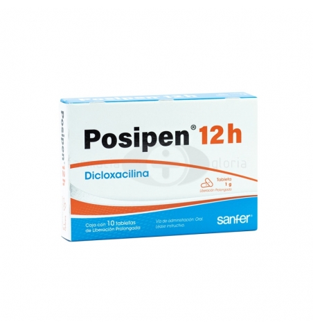 POSIPEN 12H CON 10 TABLETAS