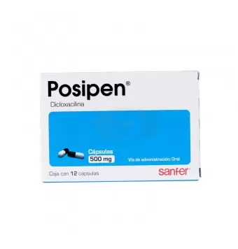 POSIPEN 500 MG CON 12 CÁPSULAS