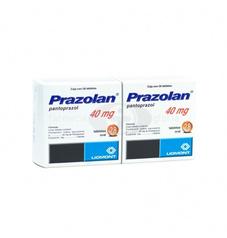 PRAZOLAN DUAL 40 MG CON 28 TABLETAS