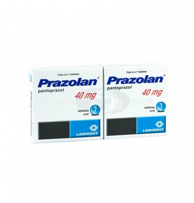 PRAZOLAN DUAL 40 MG CON 7 TABLETAS