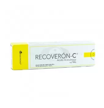 Recoverón-C Crema 40 G - Cicatrizante y Regenerador Tisular