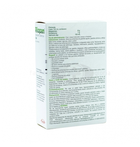 RIOPAN GEL 250 ML SUSPENSIÓN