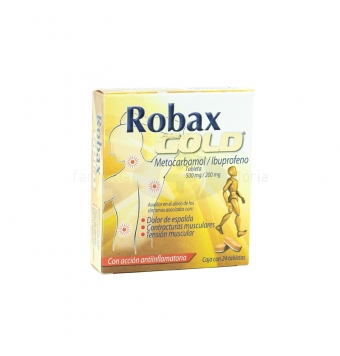 ROBAX GOLD CON 24 TABLETAS