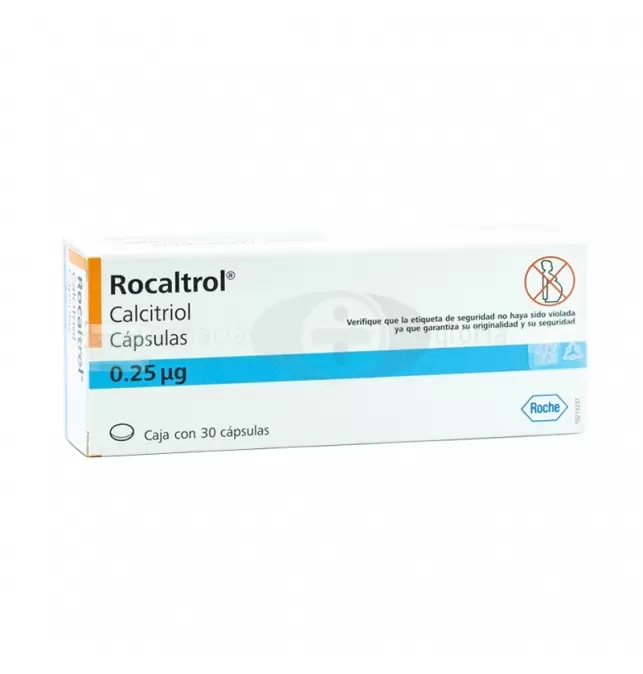 ROCALTROL 0.25 MCG CON 30 CÁPSULAS