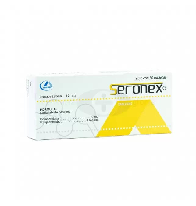 SERONEX 10 MG CON 30 TABLETAS