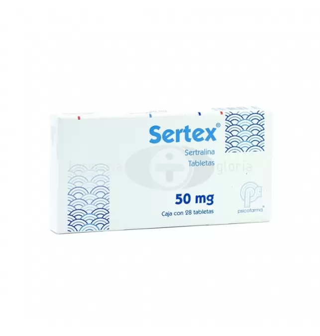 SERTEX 50 MG CON 28 TABLETAS