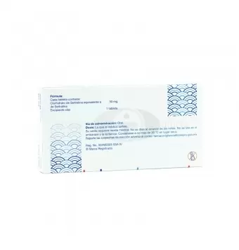 SERTEX 50 MG CON 28 TABLETAS