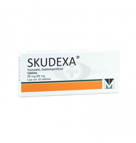 SKUDEXA 75MG/25MG CON 10 TABLETAS