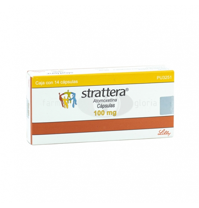 STRATTERA 25 MG CON 14 CÁPSULAS