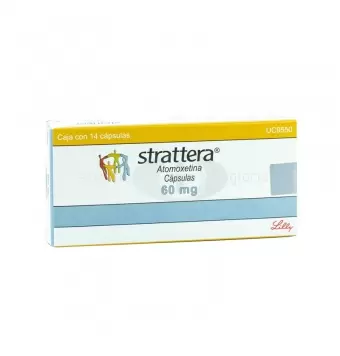 Strattera 60 mg: Tratamiento efectivo para TDAH en cápsulas