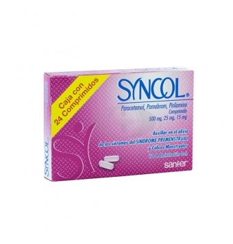 SYNCOL CON 12 COMPRIMIDOS