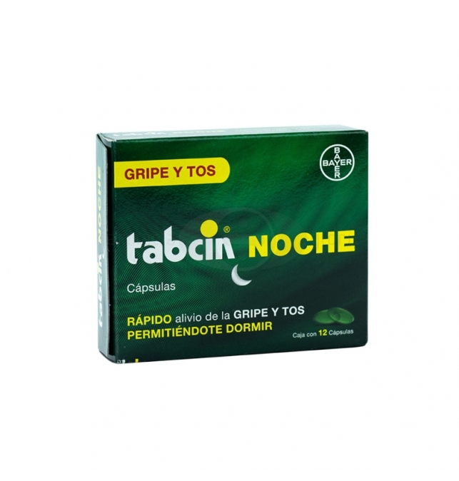 TABCIN NOCHE CON 12 CÁPSULAS