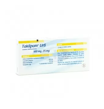 Takilpam Urti 100 MG / 25 MG: Controla tu hipertensión hoy