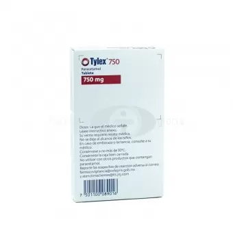 Tylex 750 Mg: Alivio Efectivo del Dolor y la Fiebre