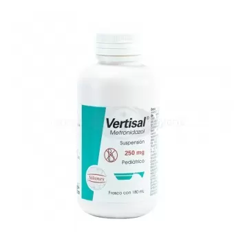 VERTISAL 250 MG SUSPENSIÓN CON 180 ML