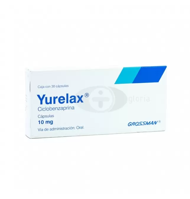 YURELAX 10 MG CON 30 CÁPSULAS