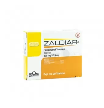 ZALDIAR 325MG/37.5MG: Alivio Efectivo del Dolor Moderado