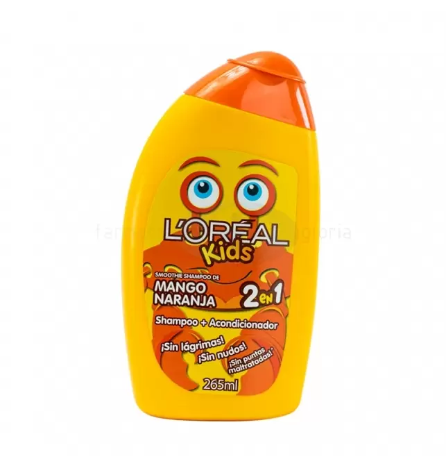 SHAMPOO LOREAL KIDS MANGO/NARANJA CON 265 ML