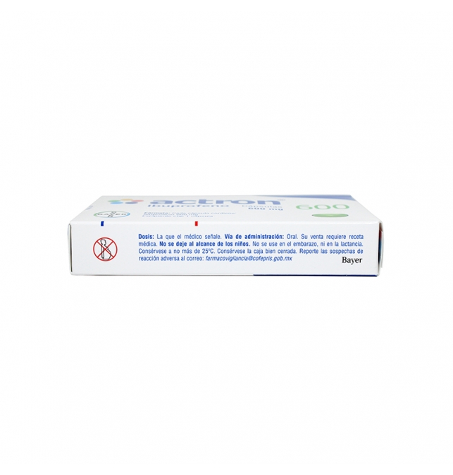 ACTRON 600 MG CON 30 CÁPSULAS