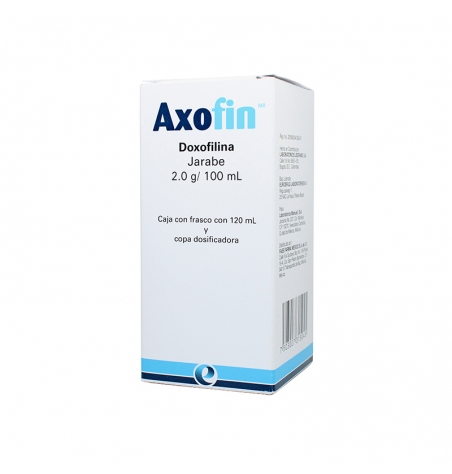 AXOFIN DOXOFILINA 2 G JARABE FRASCO CON 120 ML