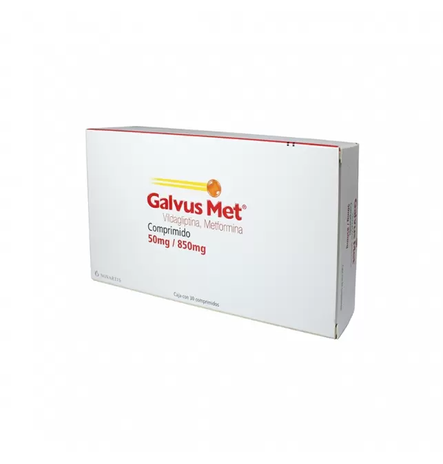 GALVUS MET 50MG/850MG CON 30 COMPRIMIDOS