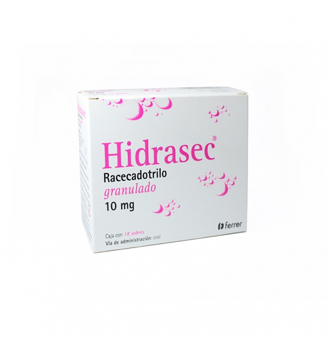 HIDRASEC 10 MG CON 18 SOBRES