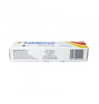 Italdermol Crema 10 G - Reactivación y Cicatrización de la Piel