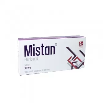 Mistan 120 Mg Con 7 Tabletas