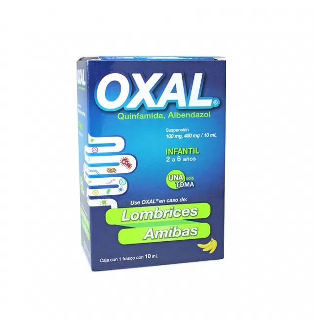 OXAL 100MG/400MG SUSPENSIÓN INFANTIL DE 10 ML