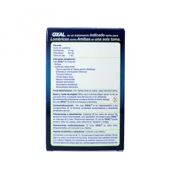 OXAL 100MG/400MG SUSPENSIÓN INFANTIL DE 10 ML