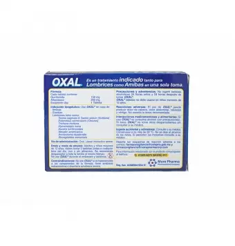 OXAL 150MG/200MG CON 2 TABLETAS
