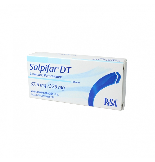 SALPIFAR DT 37.5MG/325MG CAJA CON 20 TABLETAS