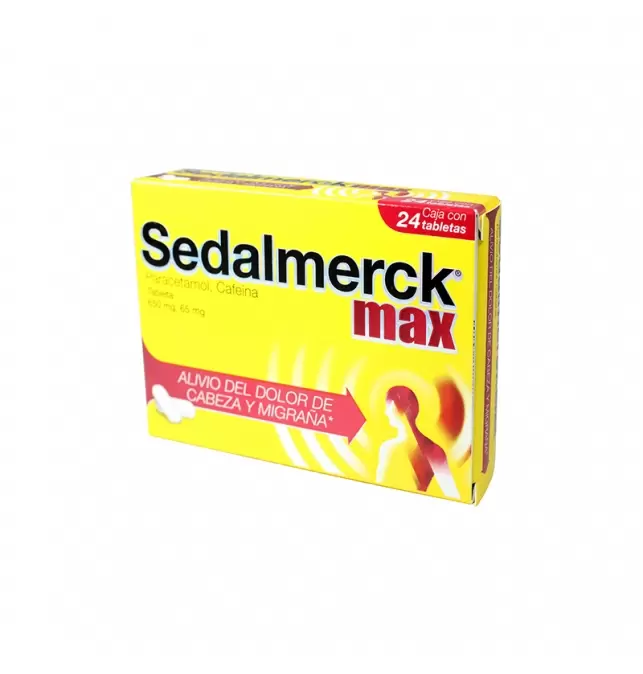 Sedalmerck Max: Analgésico Potente para Dolor y Migraña