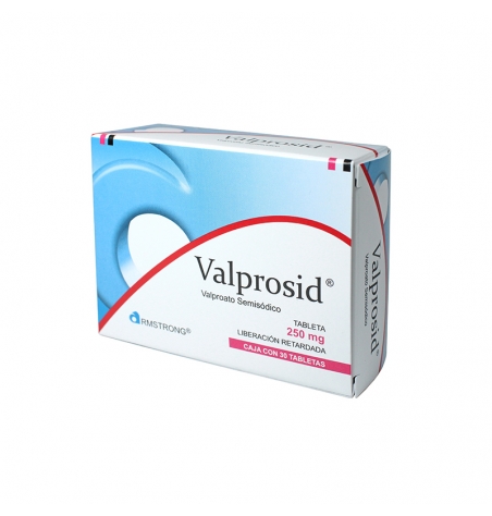 VALPROSID 250 MG CON 30 TABLETAS