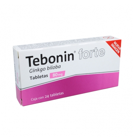 TEBONIN FORTE 80 MG CON 24 TABLETAS