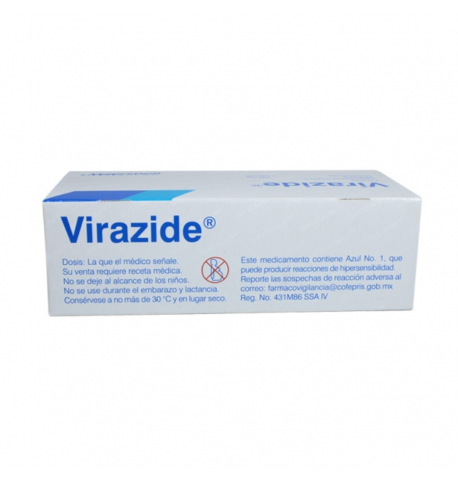 VIRAZIDE 400 MG CON 18 CÁPSULAS