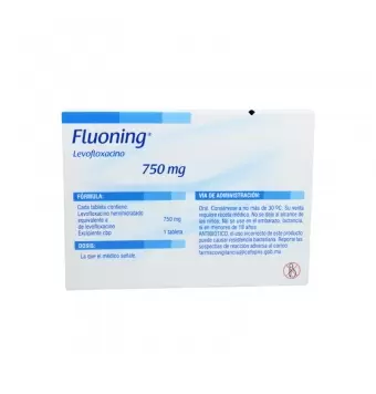 FLUONING 750 MG CON 7 TABLETAS
