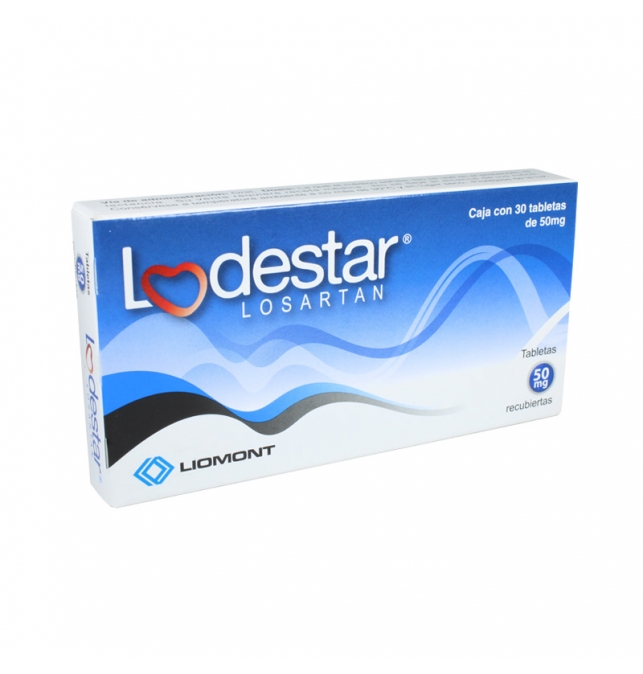 LODESTAR 50 MG CAJA CON 30 TABLETAS