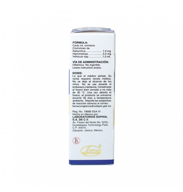 NAPHACEL OFTENO SOLUCIÓN GOTAS DE 15 ML