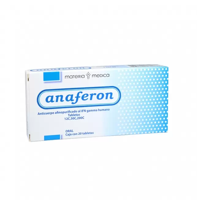 ANAFERON ADULTO CON 20 TABLETAS
