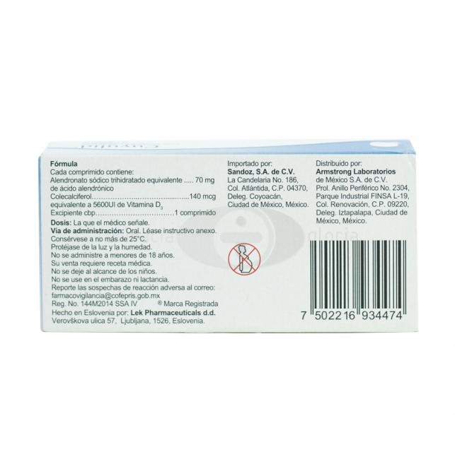 CUYULID 70MG/5600UI CON 4 COMPRIMIDOS