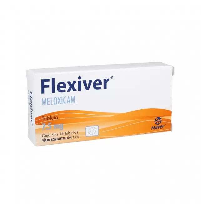 FLEXIVER 7.5 MG CON 14 TABLETAS