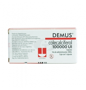 DEMUS 100000 UI CON 1 CÁPSULA