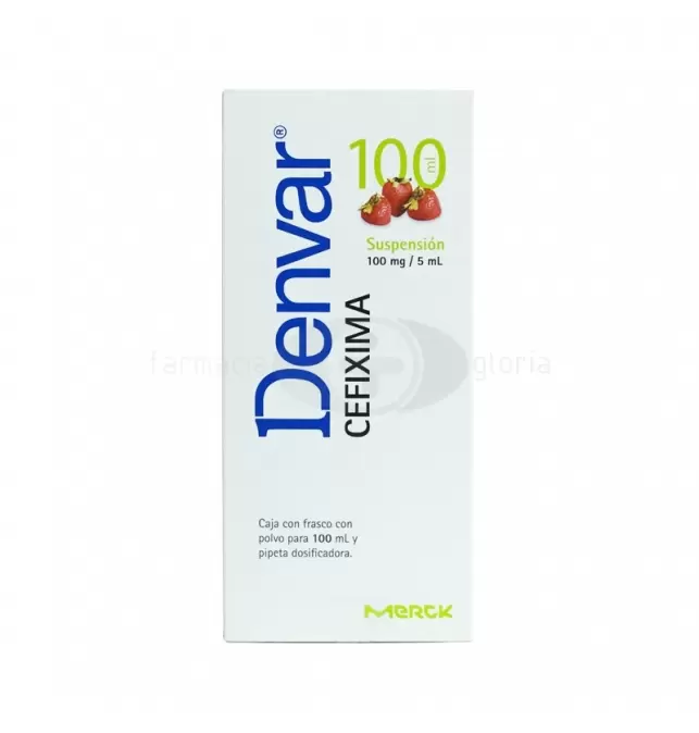 Denvar 100mg/5ml Suspensión Con 100 Ml | Mejor Precio