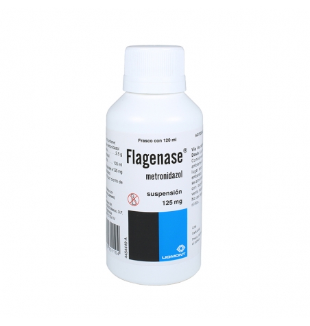 FLAGENASE 125 MG SUSPENSIÓN CON 120 ML