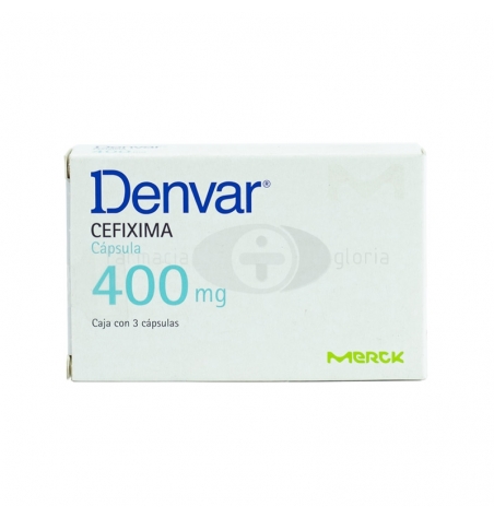 DENVAR 400 MG CON 3 CÁPSULAS