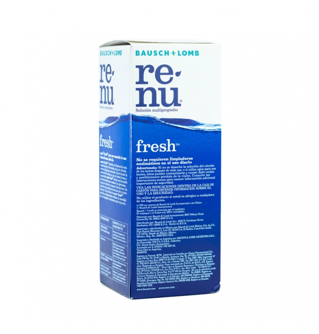 RENU PLUS NO RUB SOLUCIÓN DE 355 ML